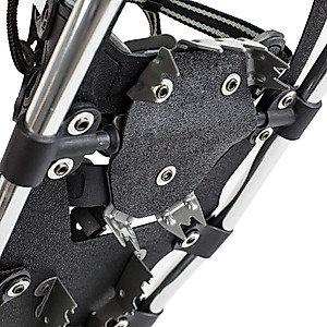 Yukon Charlie's Advanced 8x25 Inch Men's Snowshoe Kit with Aluminum Poles & Bag