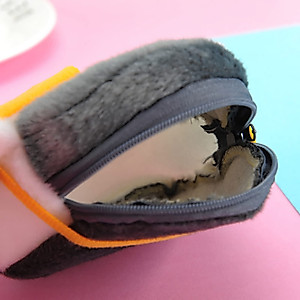 Lefe Liee 2PCS kawaii penguin wallet, novelty kawaii purse mini makeup bag things cute wallet small coin purse accessories, uwu soocute period bags for teen girls small pouches with zipper