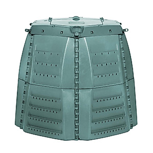 Exaco 600531 Thermo-Star Composter, 1000-Liter/267-Gallon, Green