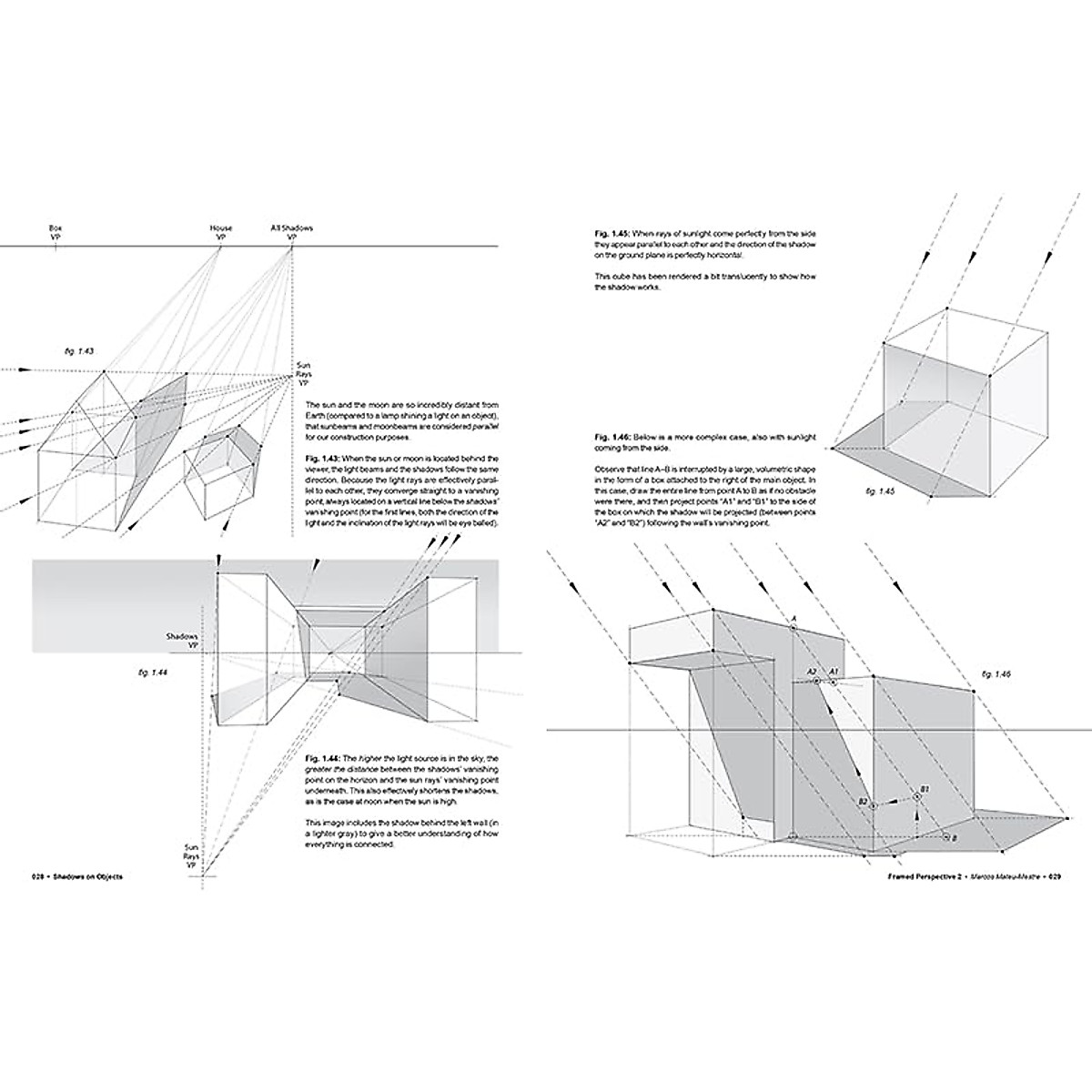 Framed Perspective Vol. 2: Technical Drawing for Shadows, Volume, and Characters
