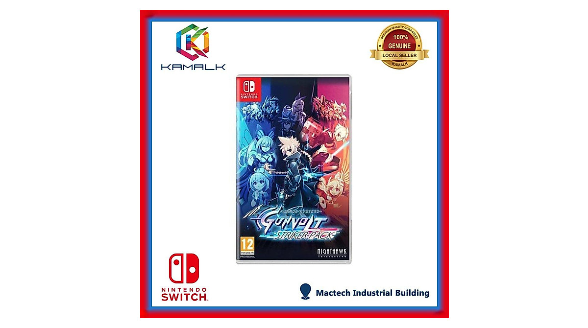Azure Striker Gunvolt: Striker Pack for Nintendo Switch