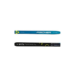 Fischer Adult Voyager Efficient Forward (EF) Fitness Cross-Country Mounted Lightweight Nordic Skis with Tour Step-in IFP XC-Bindings, X-Large