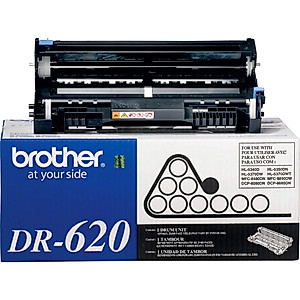 Brother Genuine Unit, DR620, Seamless Integration, Yields Up to 25,000 Pages, Black