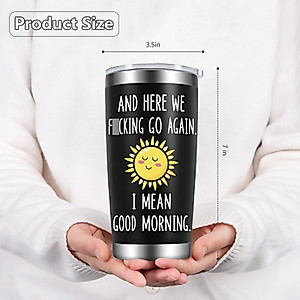 Fairy's Gift Best Friend Tumbler, Funny Tumblers for Women Men - Mothers Day, Birthday Gifts for Friends Coworker - Sarcastic Swear Word Gifts for Office Women Her Him Boss - Insulated Coffee Cup