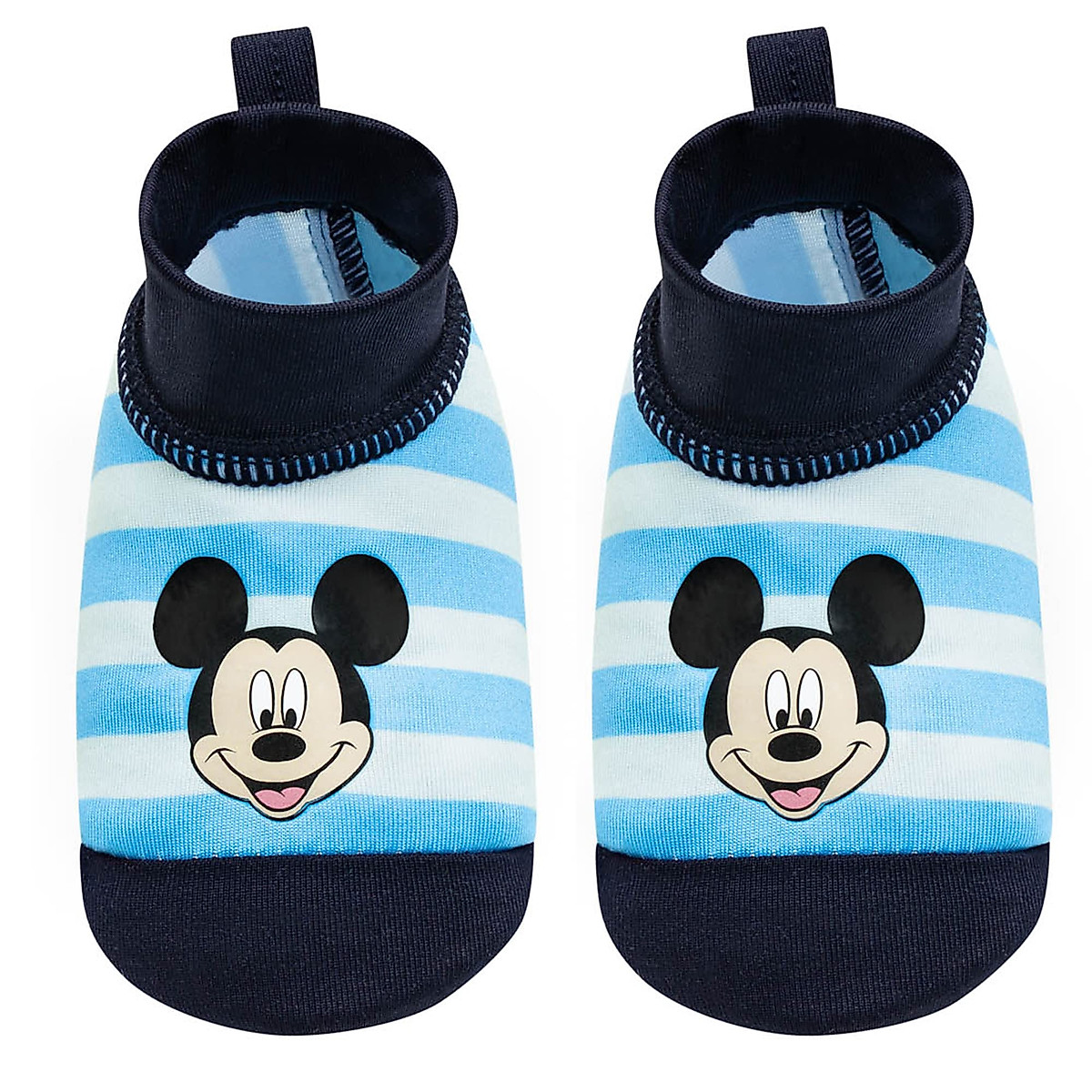 Disney Mickey Mouse Sunny Fun Swim Hat and Swim Booties 0-12 Months [5013] Blue
