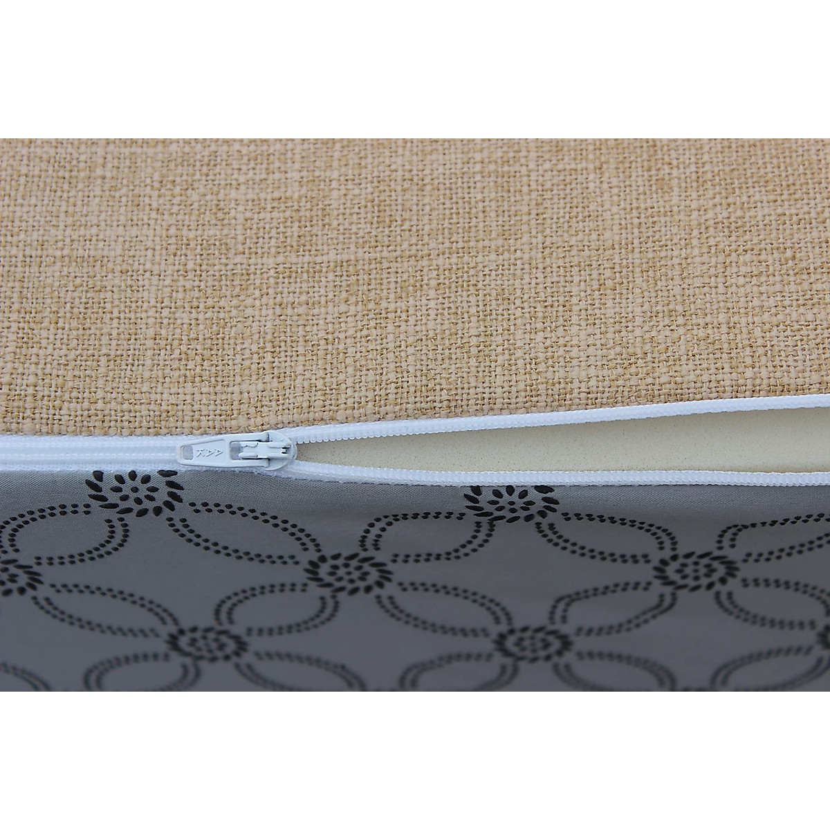 Kiyeocca Custom Indoor Bench Cushion for Furniture, Bay Seat Window Pad, Mudroom Bench Cushions, Window Box Cushion Replacement, Piano Bench Seating Cushion, 16x70 in