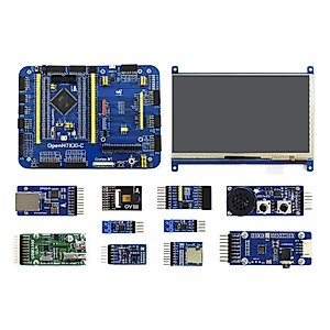 Waveshare OpenH743I-C Package B with 7inch Capacitive Touch LCD (F) The STM32 Development Board Designed for The STM32H743IIT6 Microcontroller