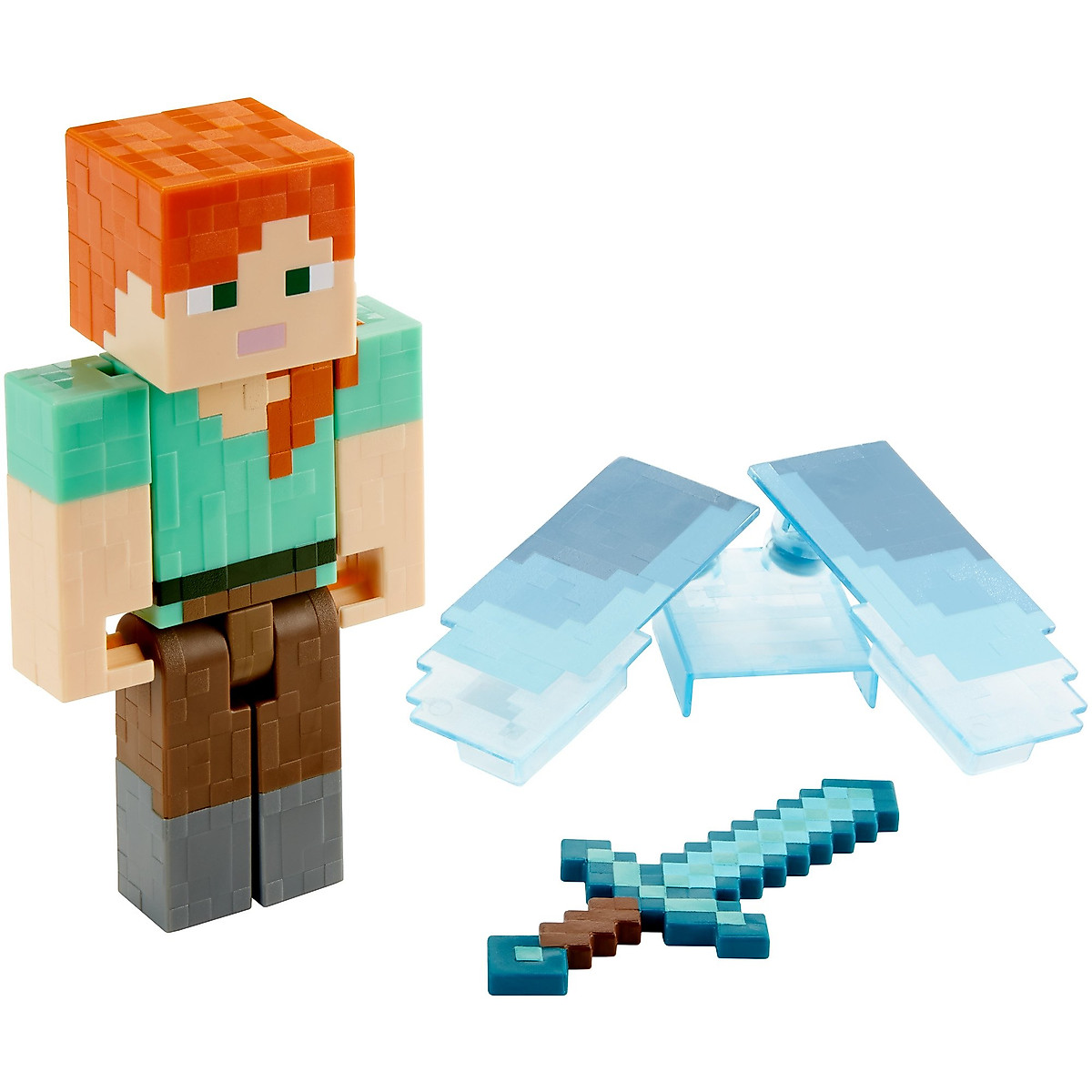 Mattel Minecraft Alex with Elytra Basic Figure