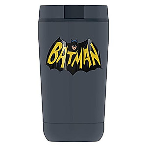 THERMOS Batman Classic Tv Series Logo, GUARDIAN COLLECTION Stainless Steel Travel Tumbler, Vacuum insulated & Double Wall, 12oz