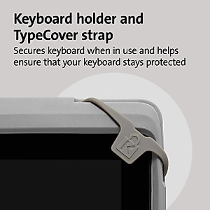 Kensington Blackbelt 2nd Degree Rugged Case for Surface Pro 7, 7+, 6, 5, & 4 - Silver (K97802WW)