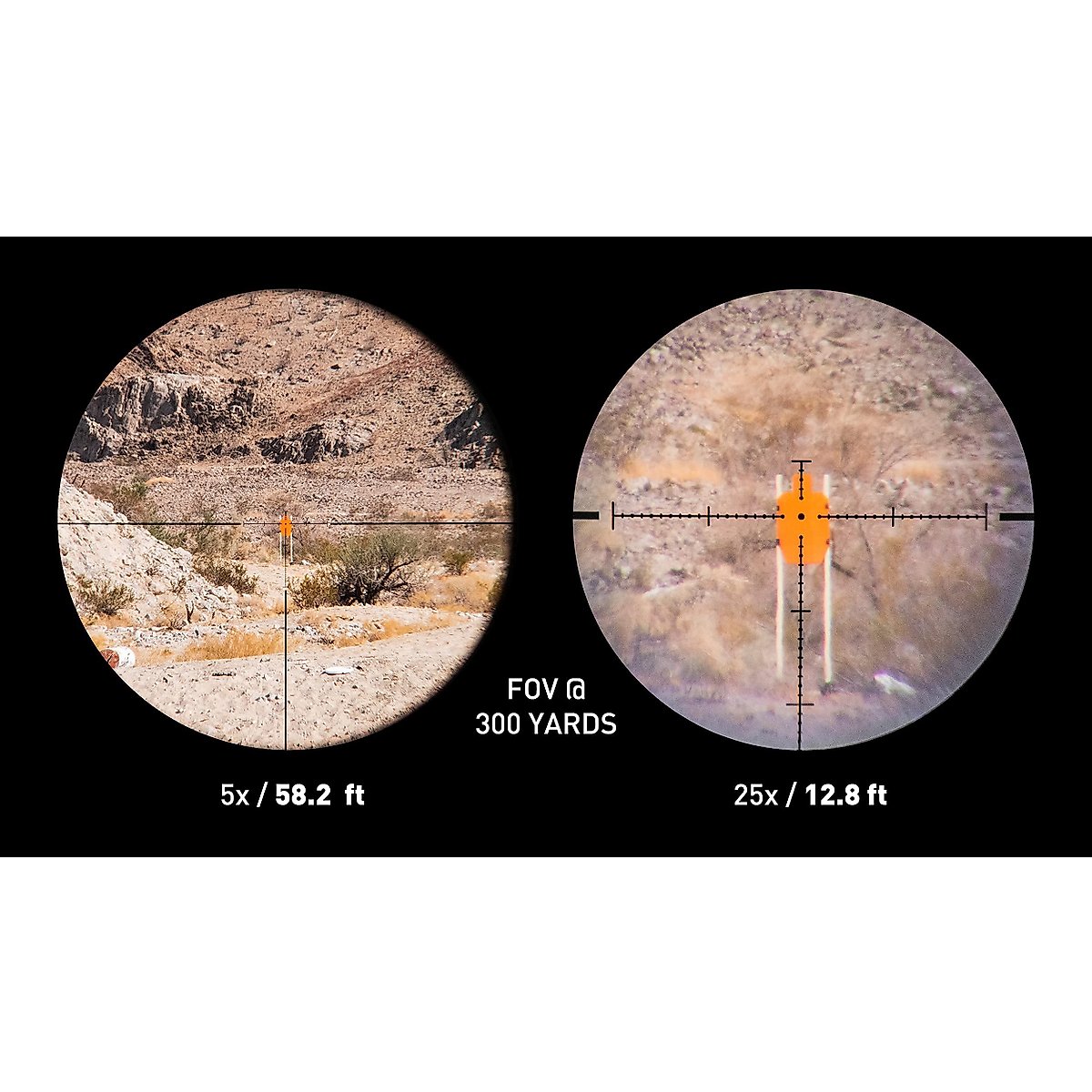 Monstrum G3 5-25x50 First Focal Plane FFP Rifle Scope with Illuminated MOA Reticle | ME308 Extended Series Offset Scope Mount | Bundle