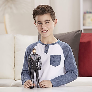 Avengers Marvel Endgame Titan Hero Series Thor 12"-Scale Super Hero Action Figure Toy with Titan Hero Power Fx Port