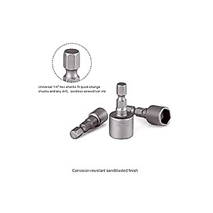 Sockets & Socket Set Nut Driver Bit Sets with Chrome Vanadium Steel - PNDB1A