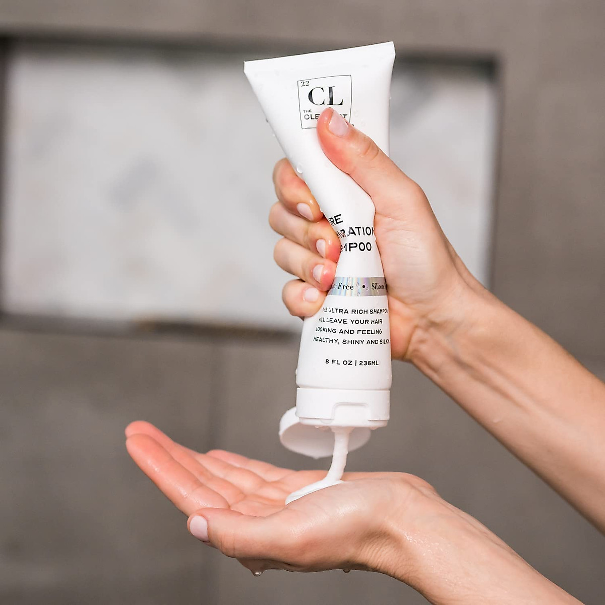 The Cleanest Lab Pure Hydration Professional Shampoo. Dry Hair Treatment. Natural Colored & Damaged Hair Repair. Complex Hair Detox. Miracle Conditioning Boost. 8 Fl Oz