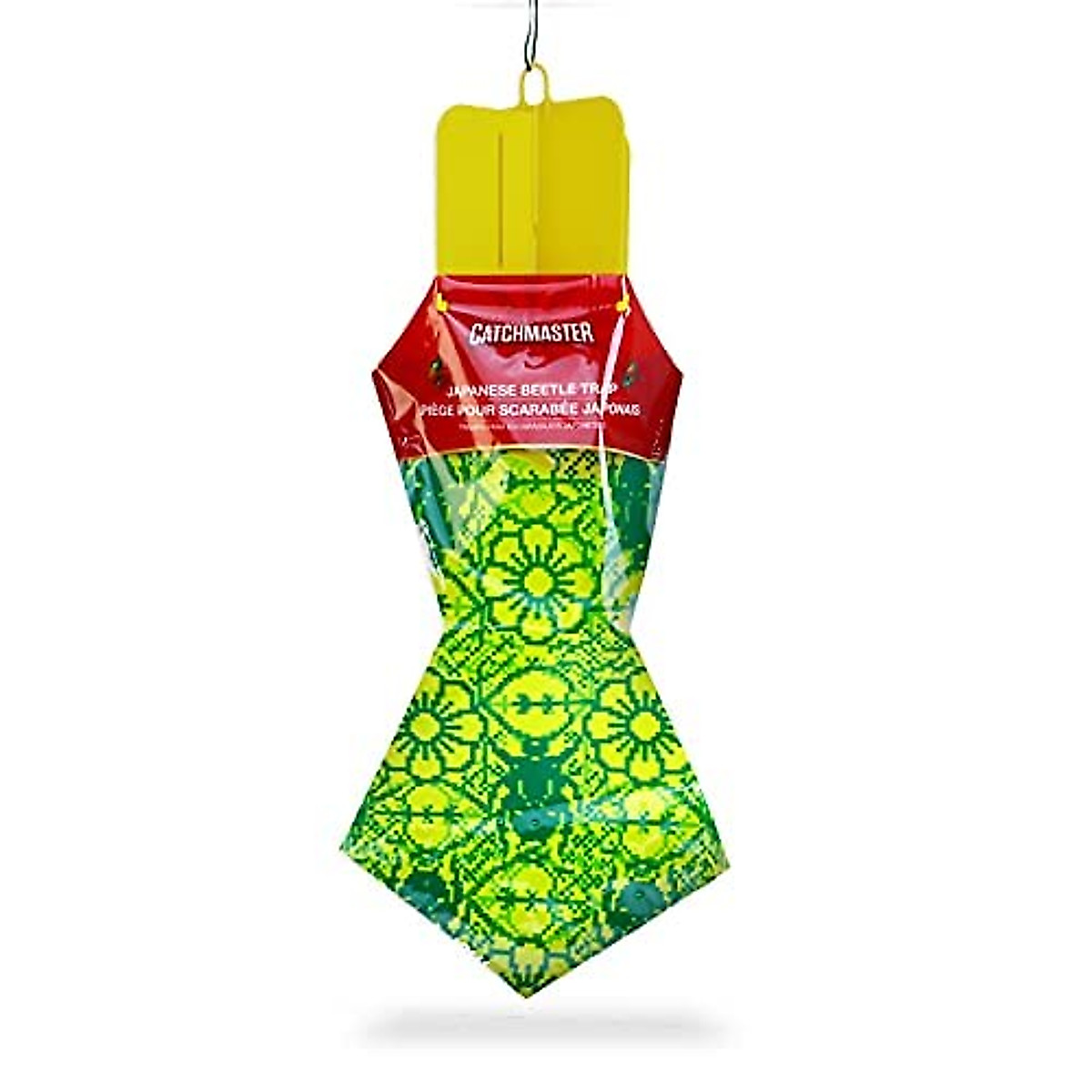 Japanese Beetle Bag Trap by Catchmaster - 3 Pack, Ready to Use Outdoors. Insect Bug Pest Plant Protection Dual Pheromone Food Lure System Season Disposable Easy Maximum Coverage Secure