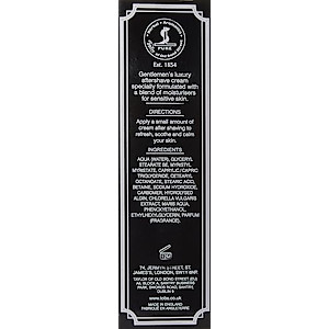 Taylor of Old Bond Street Jermyn Street Luxury Aftershave Cream for Sensitive Skin 75ml, 2.5 Ounce after shave lotion (06020-1)