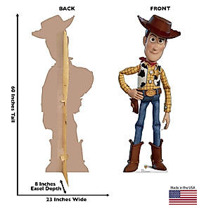 Cardboard People Woody Life Size Cardboard Cutout Standup - Disney Pixar Toy Story 4 (2019 Film)