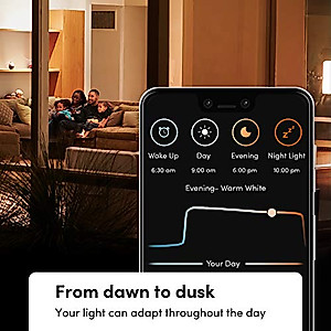 LIFX Color A19 800 lumens, Billions of Colors and Whites, Wi-Fi Smart LED Light Bulb, No Bridge Required, Works with Alexa, Hey Google, HomeKit and Siri (2-Pack)