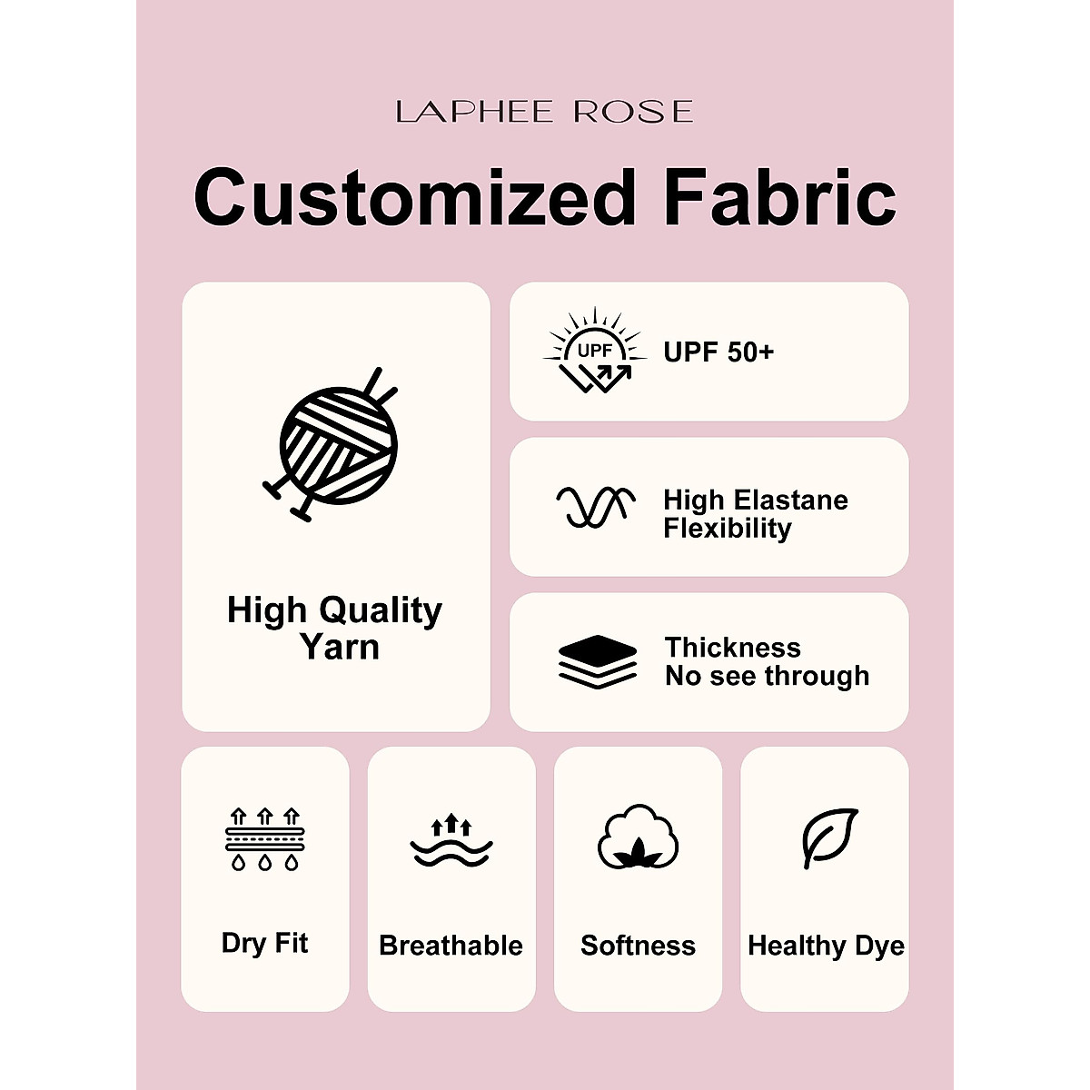 LAPHEE ROSE One Piece Swimsuit for Women Tummy Control Bathing Suits Ruched Swimwear-Black-M