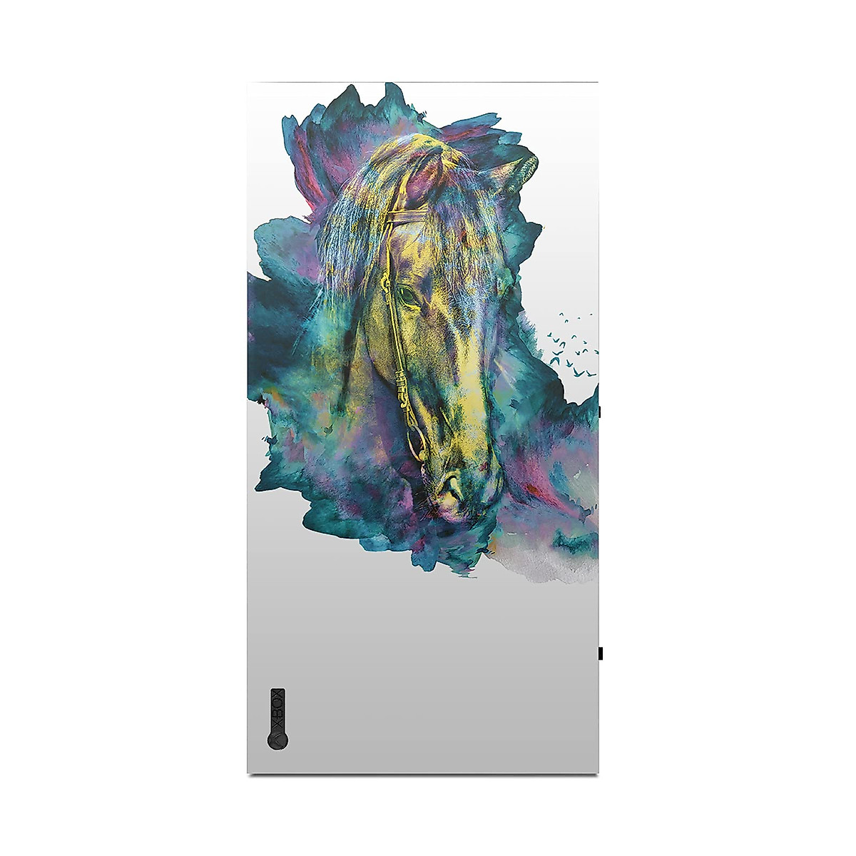 Head Case Designs Officially Licensed Riza Peker Horse Art Mix Vinyl Sticker Gaming Skin Decal Cover Compatible With Xbox Series X Console