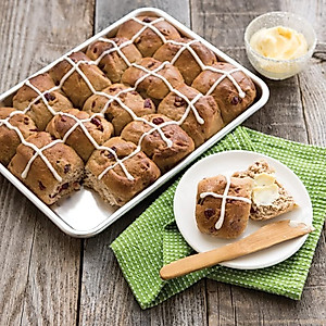 Nordic Ware Quarter Sheet, Natural, 2 count (Pack of 1)