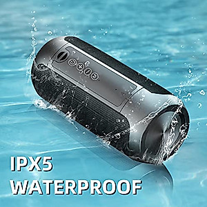 CZRXLLGD Portable Wireless Bluetooth Speakers,Outdoor Sports Speakers with Bluetooth 5.0,IPX5 Waterproof,3D Stereo,8 Hours Playback time,with HD Sound for Pool, Beach, Bike, Travel