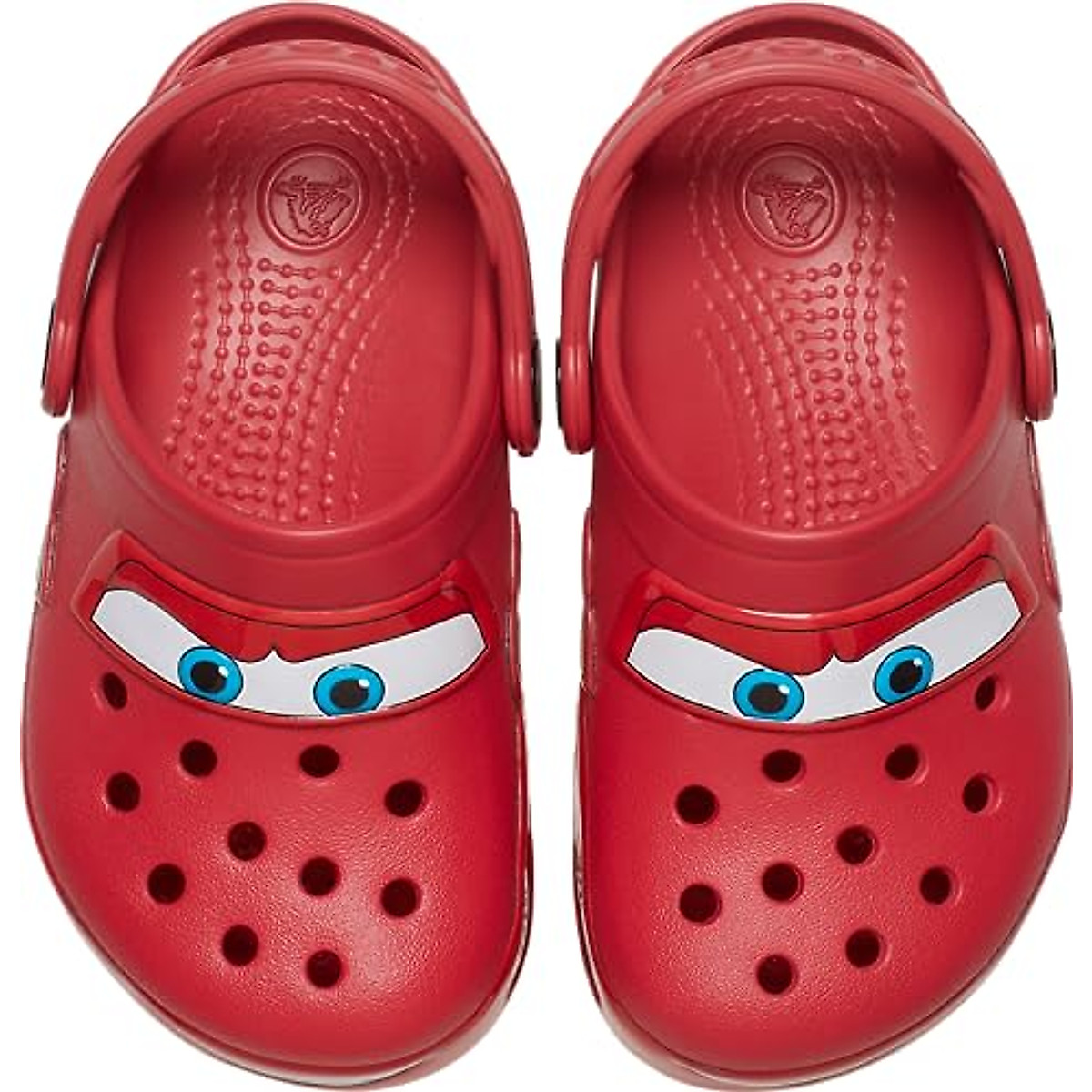 Crocs Crocband Cars Lightning McQueen Clogs, Light Up Shoes, Red, 11 US Unisex Little Kid
