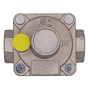 MeTer Star Gas Pressure Regulator Propane hose NG Regulator with 3/8"NPT Thread Inlet Pressure 7" and Outlet Pressure 3-5"