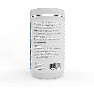 Essential Values Swimming Pool & Spa Stain Remover (2 LBS) - Compatible with Vinyl Liners, Fiberglass & Metals - Effective Formula Removes Rust & Tough Stains