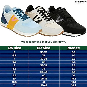 TRETORN womens Women's Lace-up Loyola Women s Lace Up Casual Fashion Sneakers Shoes with Classic Vintage Style, White/Taupe/Black, 11 US