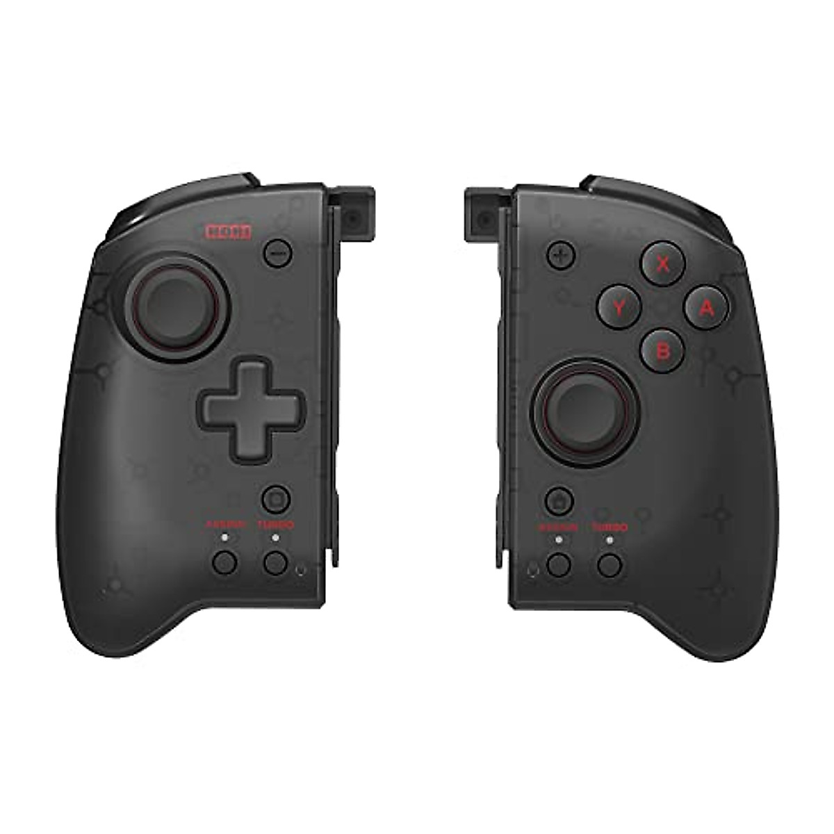 HORI Split Pad Pro Attachment Set - Ergonomic Controller for Handheld Mode & Wired Controller - Officially Licensed By Nintendo - Nintendo Switch;