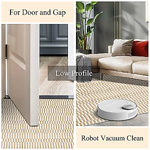 Boho Runners for Hallways, 2' x 6' Washable Hall Carpet Runner Rug Hand-Woven Washable Kitchen Rug Natural Cotton Striped Floor Mat for Entryway Indoor Bedroom Farmhouse Laundry Room