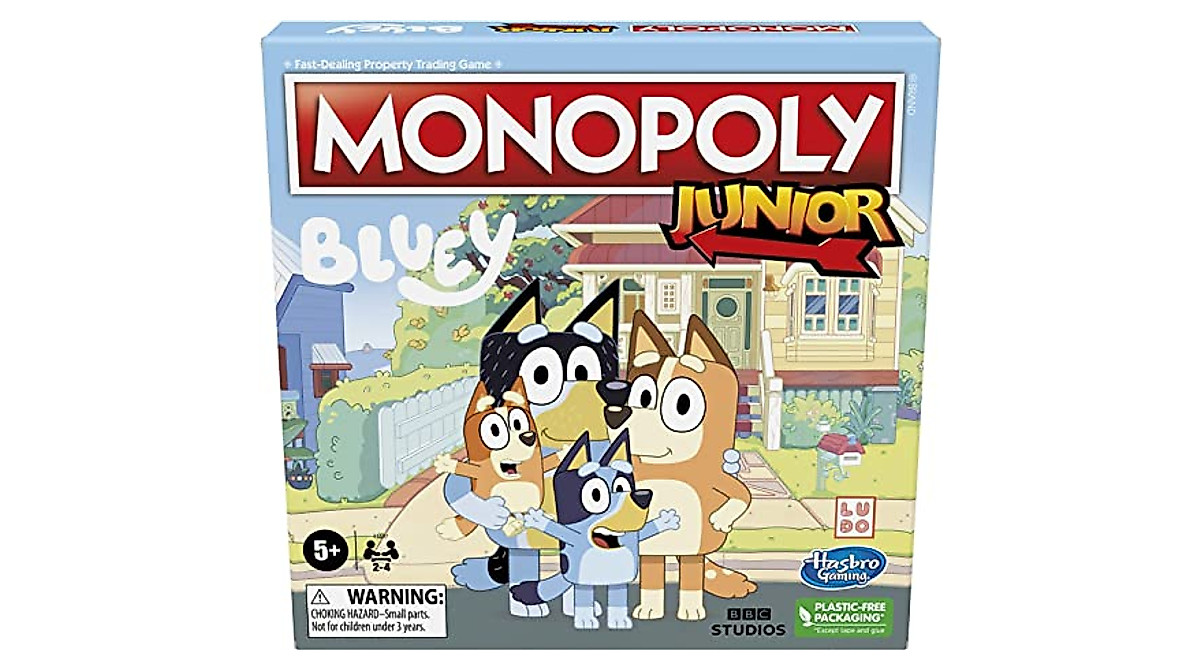 Monopoly Junior Bluey Board Game - Fun for Kids Ages 5+