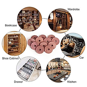 GOGOUP Cedar Rings for Hangers, Cedar Blocks for Clothes Storage 100% Natural Aromatic Cedar Wood for Closets and Drawers 24-Pack