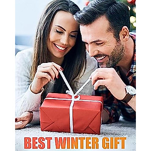 Rechargeable 4000mAh Heated Socks for Men Women Elder, Washable Electric Thermal Warming Socks for Camping Hunting Winter Skiing Fishing Outdoors, Battery Included