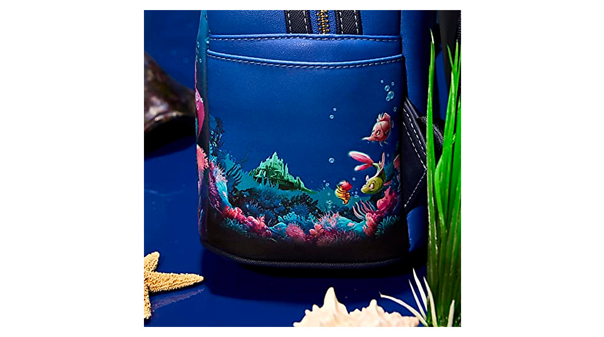 Loungefly Little Mermaid Backpack - Disney Ariel Ethereal Design