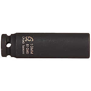 Sunex 810md 1/4-Inch Drive 10-Mm Deep Impact Socket