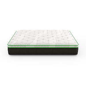 Kiwi Firm Twin Natural Mattress/ 12.5” Memory Foam Feel/Organic/Bed-in-a-Box/Made in USA