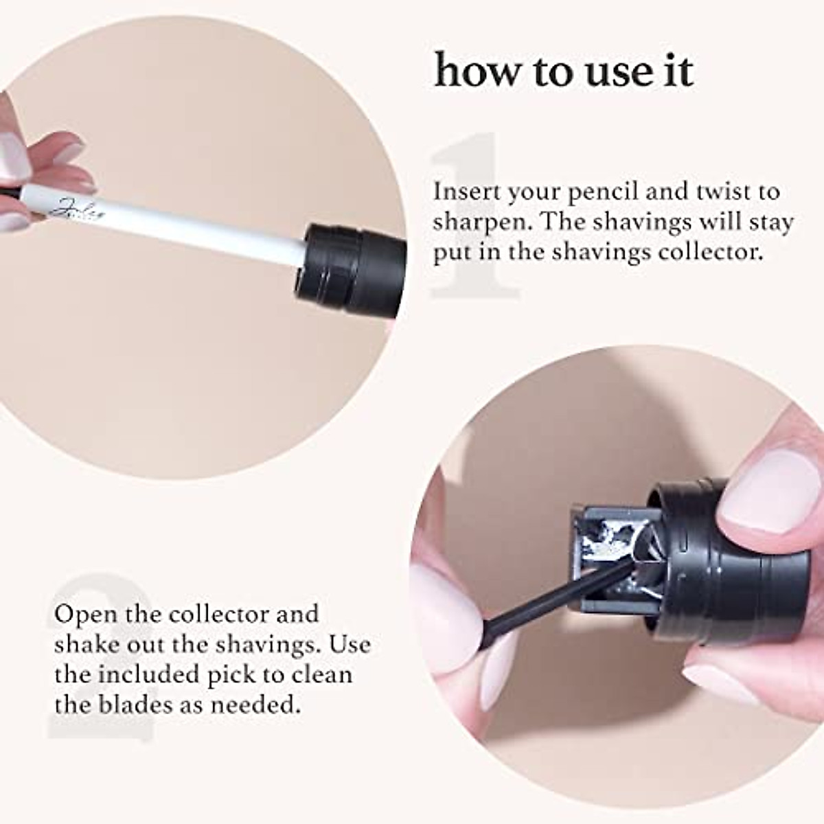 Julep When Pencil Met Gel Sharpenable Multi-Use Longwear Eyeliner Pencil - Amethyst Matte - Transfer-Proof - High Performance Liner