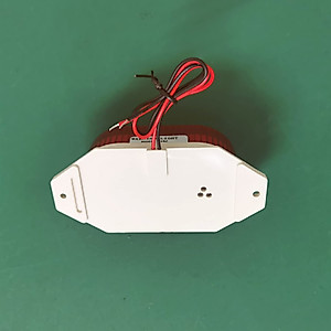 AC110V 120V Strobe Siren Industrial Warning Light and Sound Emergency Panic Alarm can work with Smart Switch Plug (Not Include)