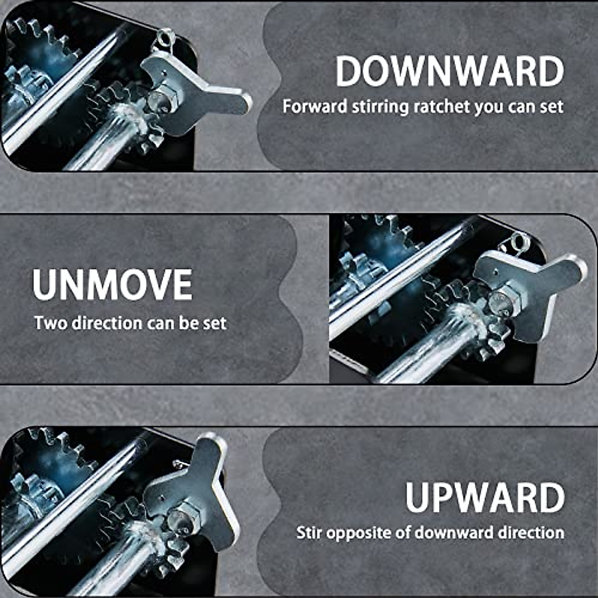 TYT 2000LB Boat Trailer Cable Winch with Heavy Duty Hook, 26ft Steel Cable Hand Crank Winch, Two Way Ratchet Ratio 4:1/8:1 Manual Gear Winch for Towing Lifting Boat Trailer Truck RV ATV Jet Ski Winch