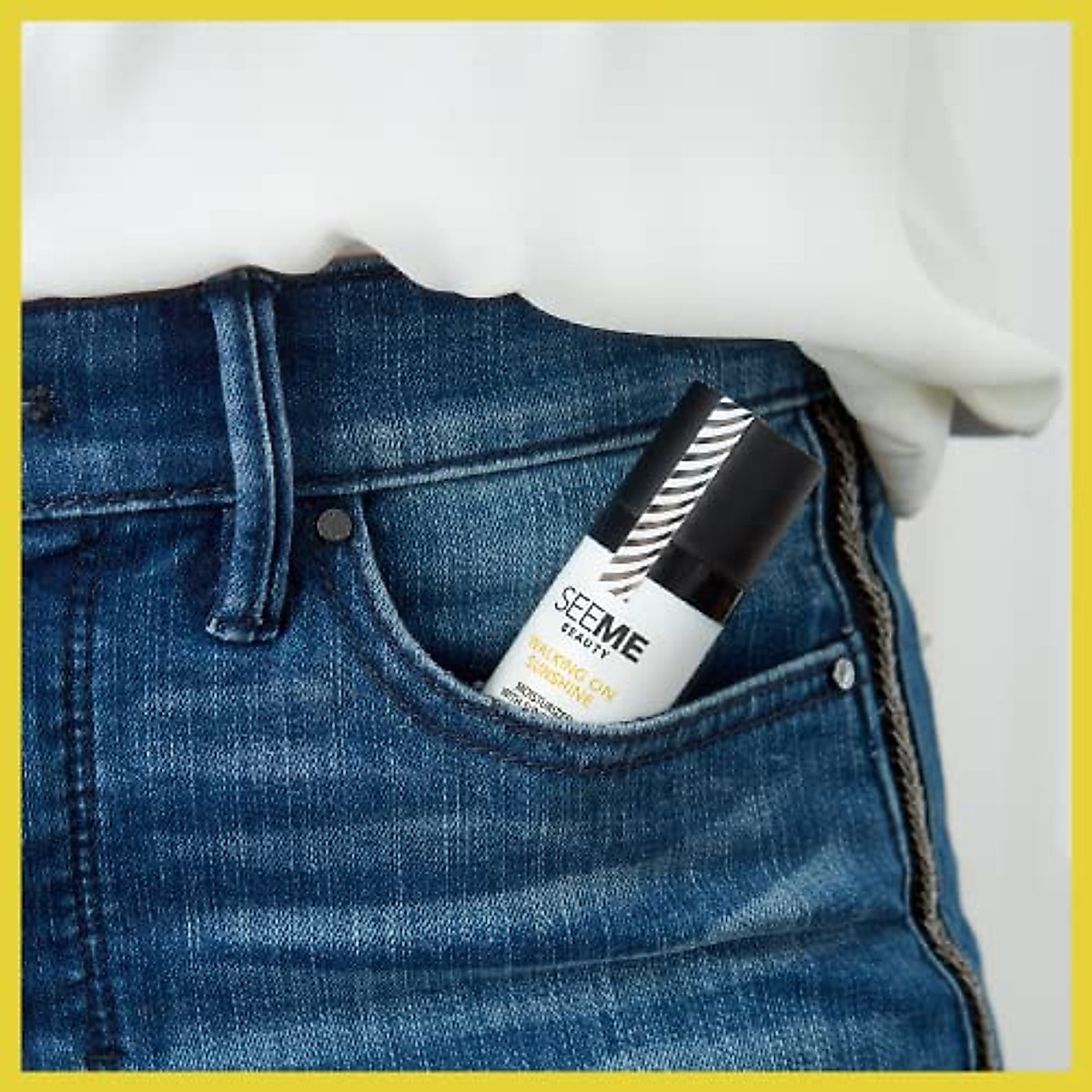 SeeMe Beauty Mini Walking on Sunshine Moisturizer with SPF 30 For Mature Skin - Travel Size - No Parabens, No Sulfates, No Artificial Fragrances (Walking on Sunshine, Travel Size)