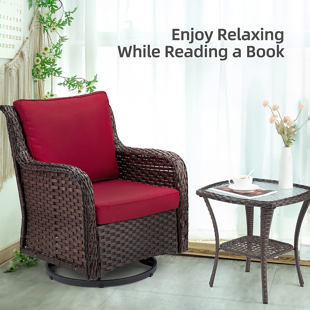 IDEALHOUSE Patio Chairs Set