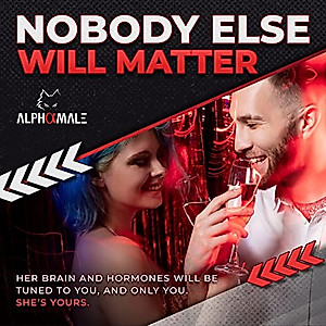 AlphaMale Pheromone Cologne for Men - Premium Pheromone Infused Oil Cologne - Men's Cologne to Attract Women (0.34oz)