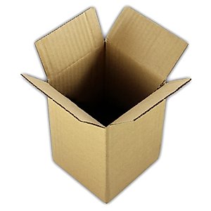 EcoSwift 10 4x4x6 Corrugated Cardboard Packing Boxes Mailing Moving Shipping Box Cartons