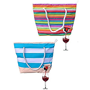 Insulated Wine Purse - Portable Tote w/Spout for Wine, Beer, Any Beverage - Gift for Wine Lovers, Beer Enthusiast, Mixologists, Moms On The Go and Everyone In Between