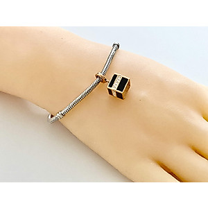 Bolenvi Kaaba Kabah Mosque Arabia Muslim Ramadan Eid 925 erling Silver Pendant Charm Bead For Pandora & Similar Charm Bracelets or Necklaces