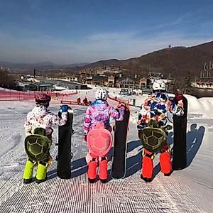 RSHJD Ski Protector, Protection Hip Used for Snowboard Ice Skating Skateboarding, Protecting The Hips and Knees, Turtle Shape, Impact Resistance