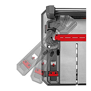 SKIL 3601-02 Flooring Saw with 36T Contractor Blade, Red and black