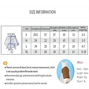 Neiwech Small Dogs Knitted Sweaters Medium Cats Soft Sweatshirts Pet Puppy Warm Winter Clothes Pink XL Acrylic 63S216